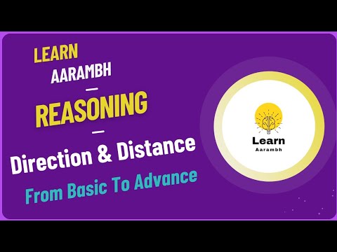 Direction and Distance | Reasoning | Reasoning Tricks | Bank Exams ...