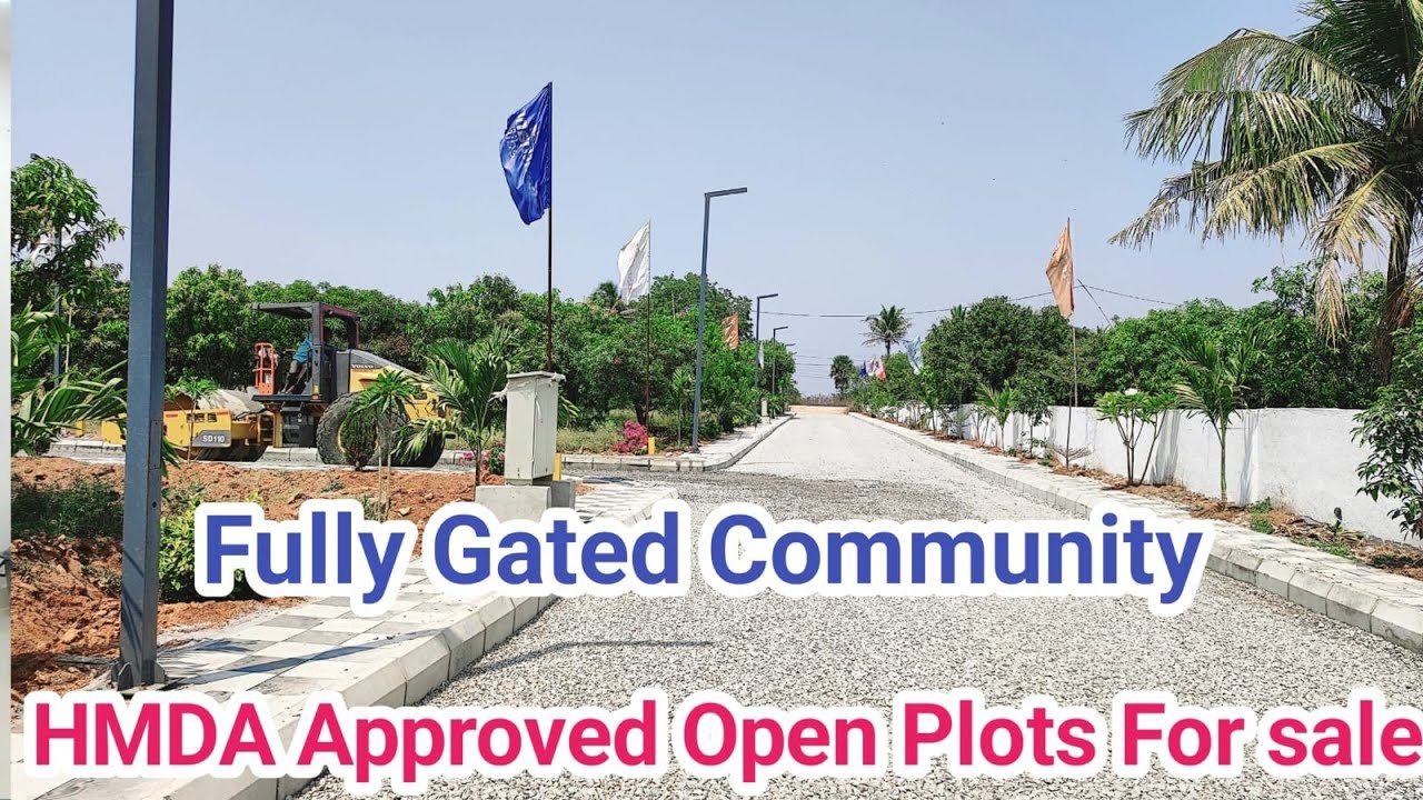 HMDA Approved || Open Plot For Sale in Hyderabad || Fully Gated ...