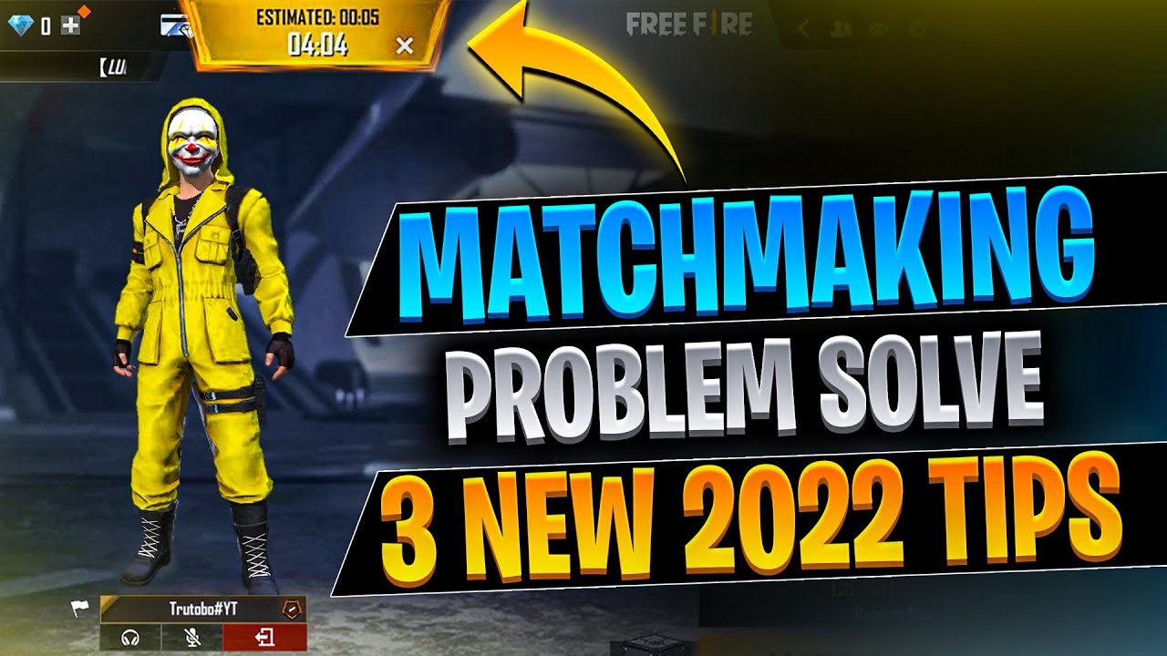 How to solve free fire max matchmaking problem | Free fire max matchmaking problem solve 2022 ...