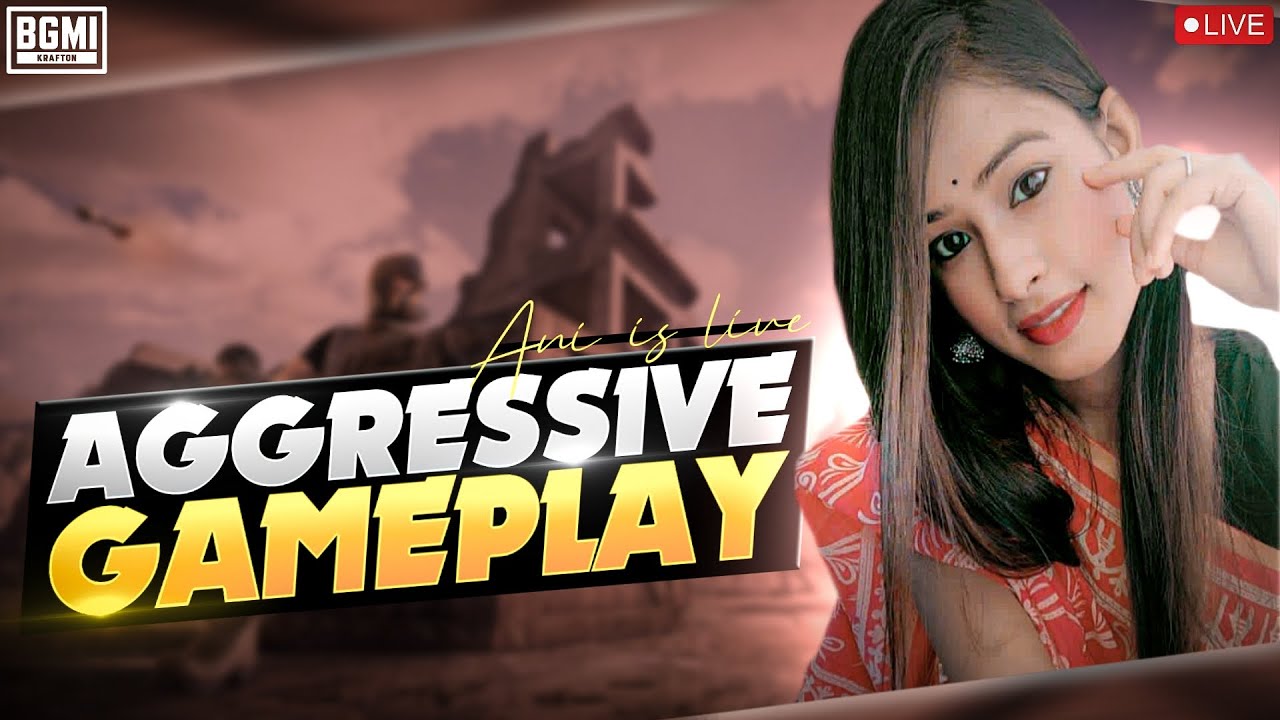 Aggressive gameplay with teammates #bgmilive #aniislive #bgmi - YouTube