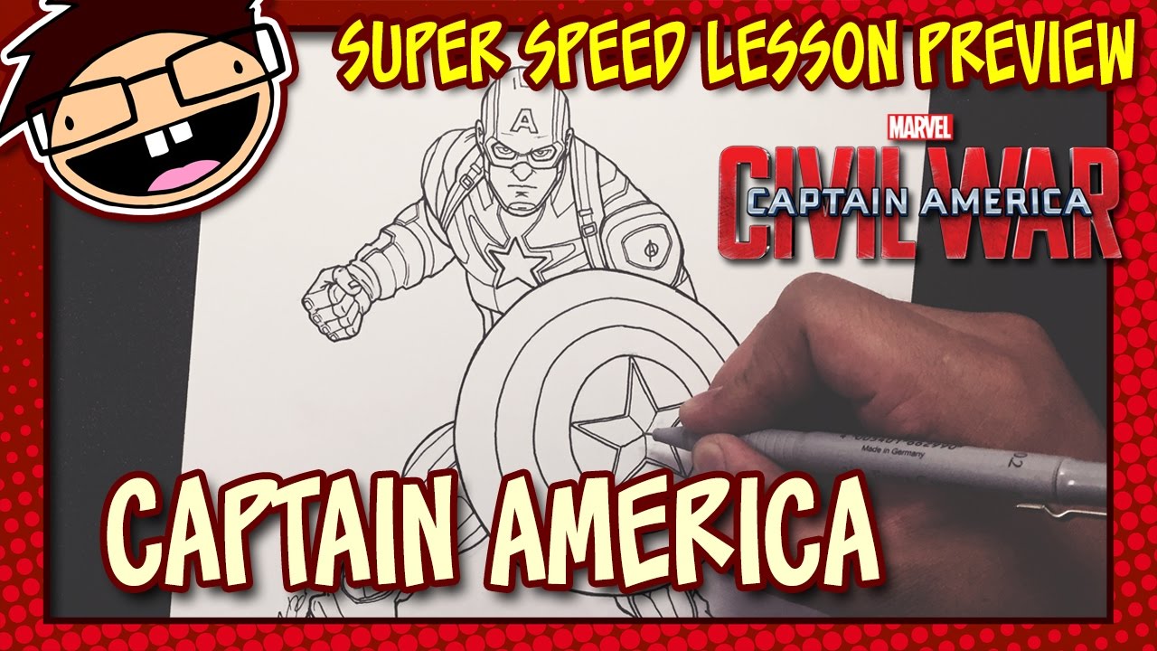 Lesson Preview: CAPTAIN AMERICA (Captain America: Civil War) | Super ...