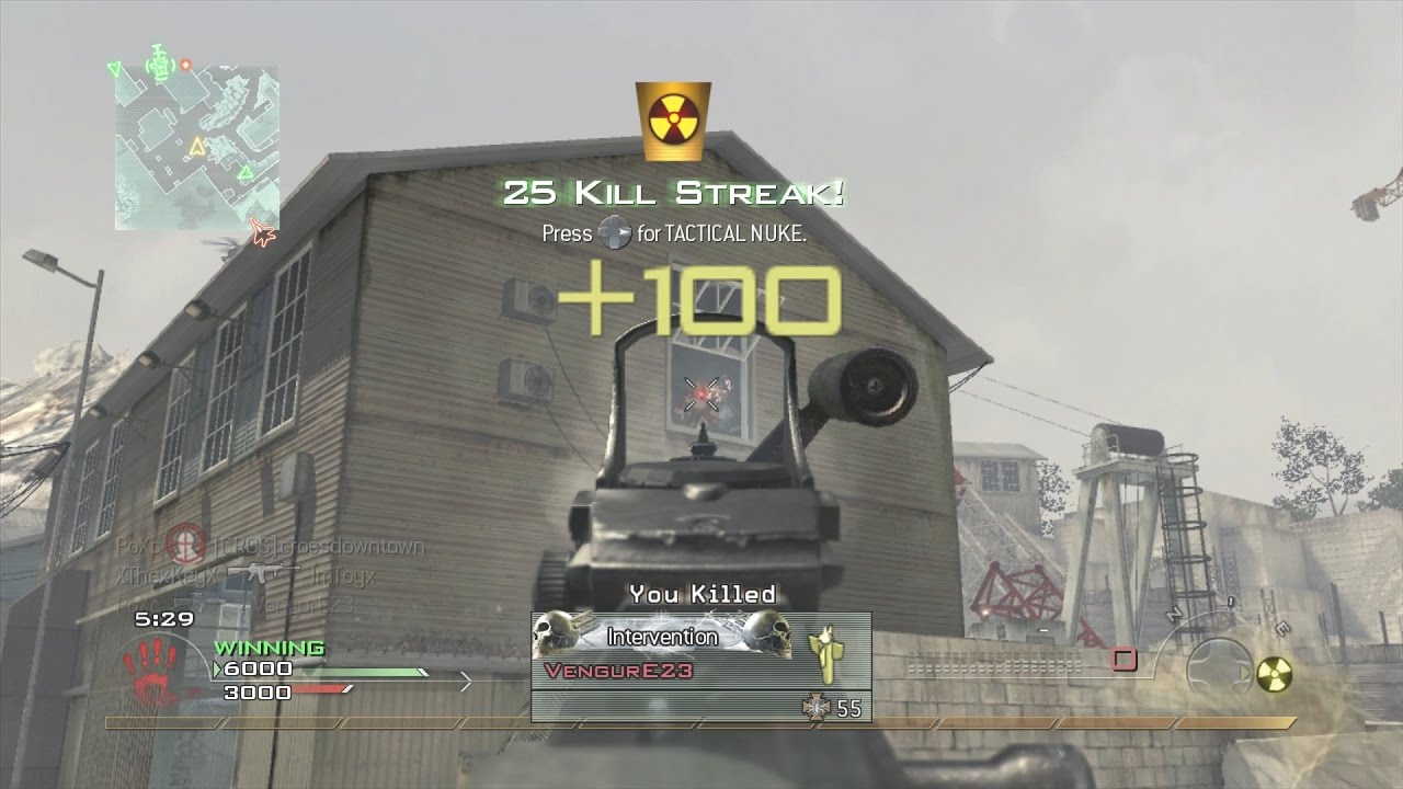 MW2 Quarry Nuke - Using A Default Class - YouTube