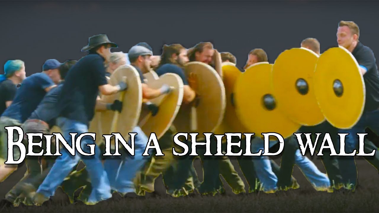 Viking shield wall: personal observation about attacking a shield wall ...