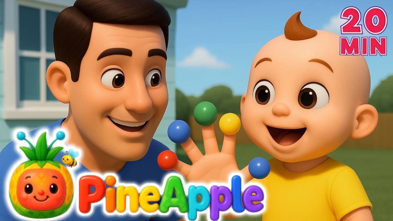 Finger Family Song | + More PineApple Nursery Rhymes & Kids Songs - YouTube
