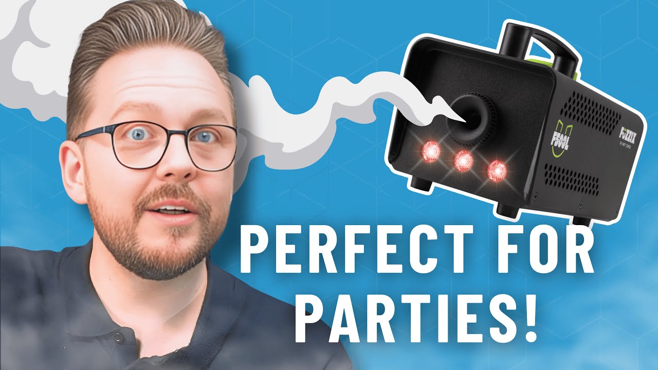 🎃 Halloween & Party Fogger! 🎶 Fuzzix F503L DJ Smoke Machine with LED ...