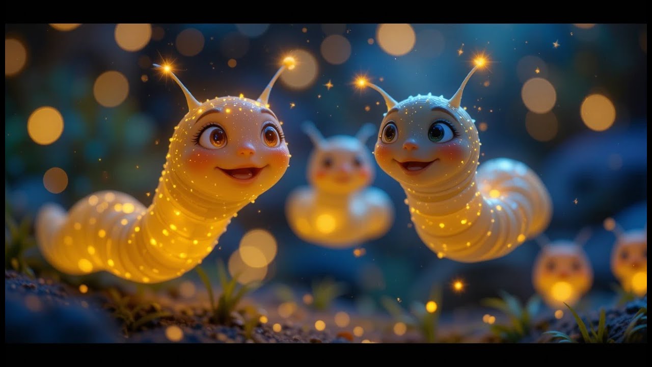 Tiny Glow Worms Light the Skies Rhyme Song | Rhyme & Lyrics for Kids ...