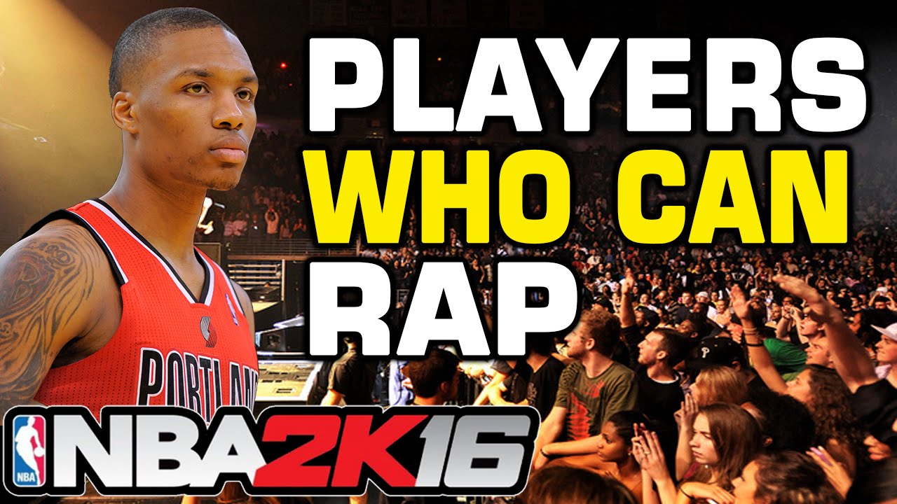 NBA 2K16 Players who can Rap - YouTube