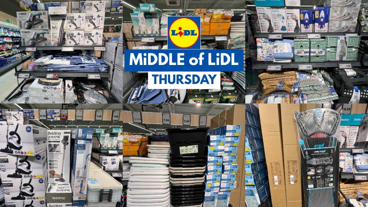 NEW IN MIDDLE OF LIDL THIS WEEK THURSDAY 27 FEB 2025 | LIDL HAUL ...
