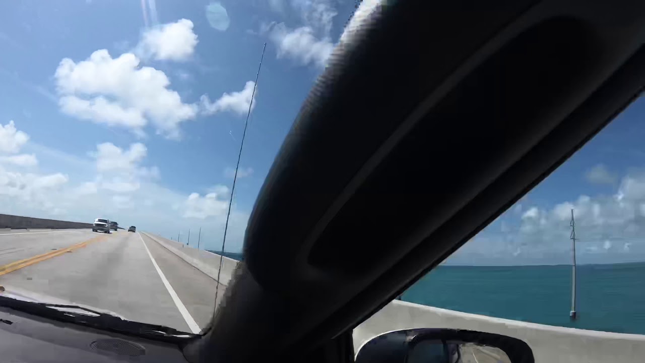 The keys drive at Key west florida road trip - YouTube