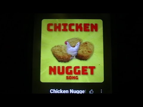 dancing to the chicken nugget song - YouTube