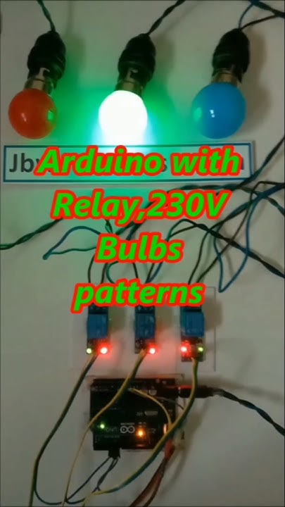arduino with 230v bulbs #electrical #arduino #electricalengineering ...
