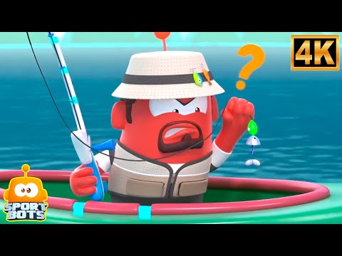 🎣 Sportbots Balık Avında | Yaramaz Balık Macerası | 12 Dakika Eğlenceli Çizgi Film