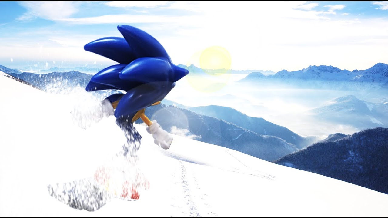 Sonic Ice cap zone stop motion |New Year Special| - YouTube