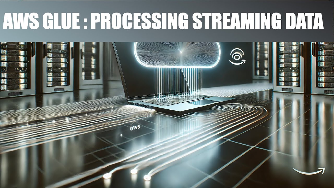 How to process streaming data in AWS Glue? - YouTube