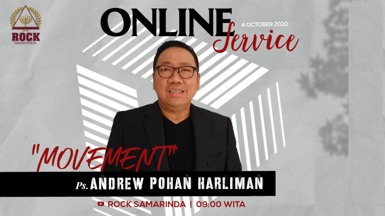Online Church ROCK Samarinda, 04'th Oct. 2020 (With Ps. Andrew Pohan ...