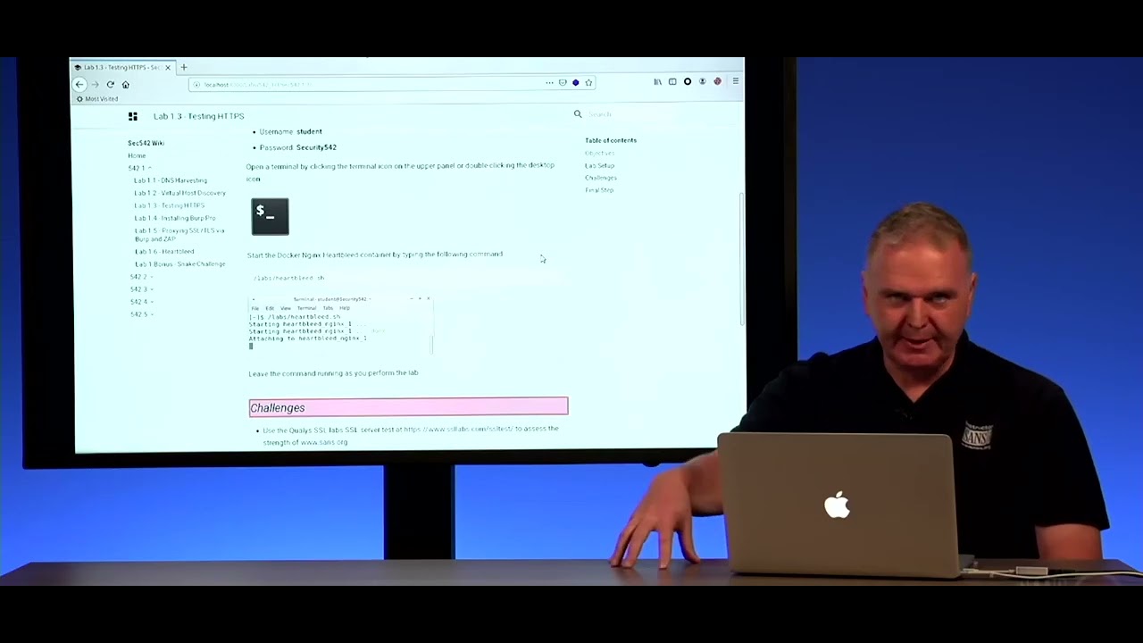 Sans Sec 542 - Section 1.9 HTTPS AND TESTING FOR WEAK CIPHERS - YouTube