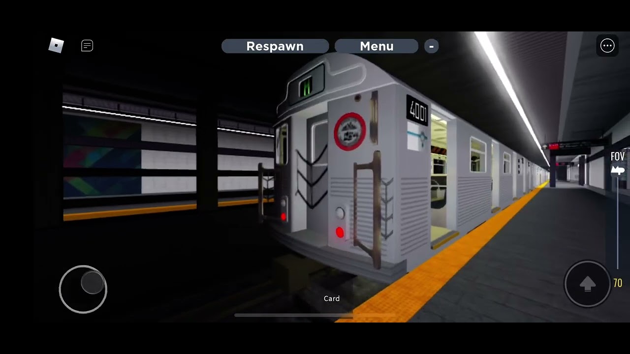 R38 M Train at 68th Street PTA Subway Roblox - YouTube