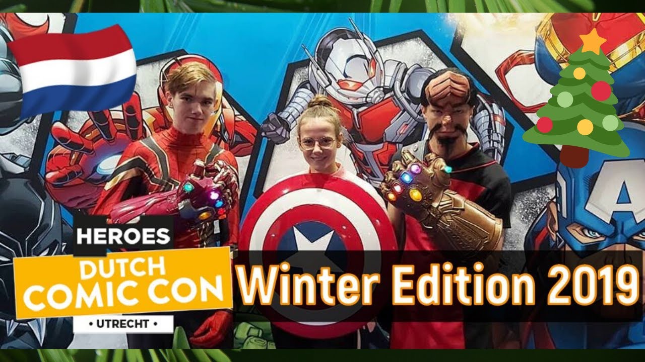 Dutch Comic Con Winter Edition 2019 Vlog! | VLOGTIJD! | Leon Kerkdijk ...