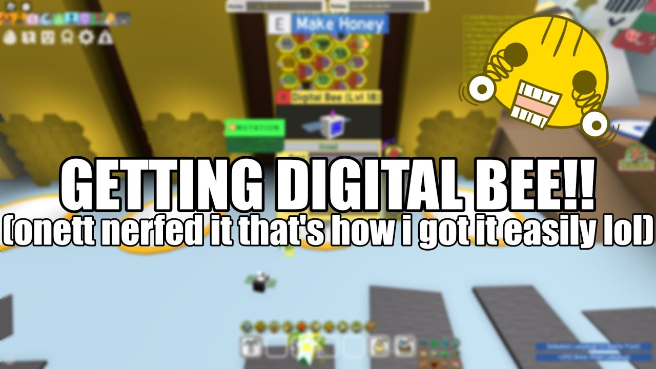 I GOT DIGITAL BEE!! | Bee Swarm Simulator - YouTube