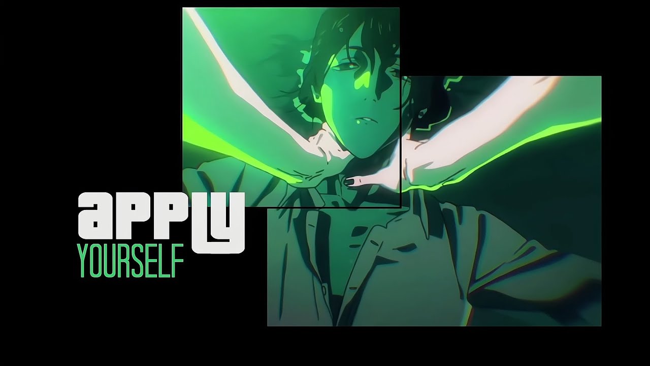 Apply Yourself || Flow Edit (AMV MIX) I'm not your hero for hire - YouTube