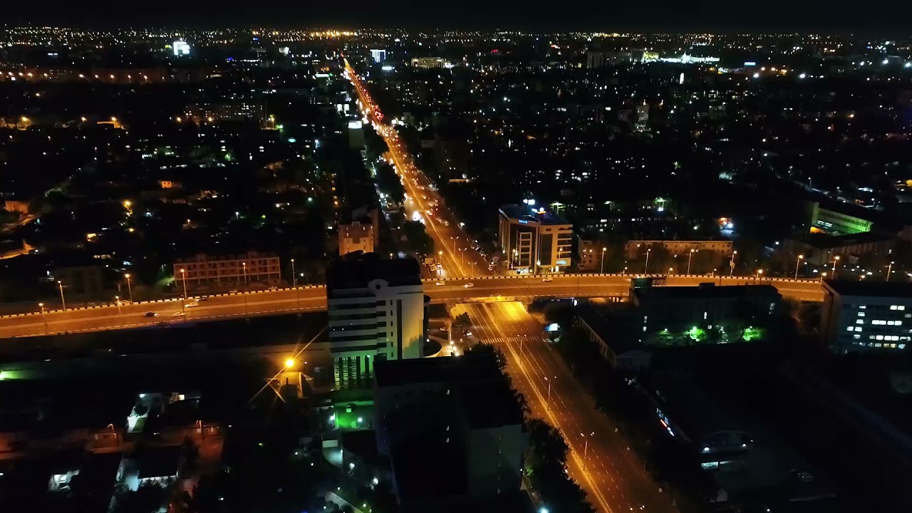 NIGHT TASHKENT DRONE - YouTube