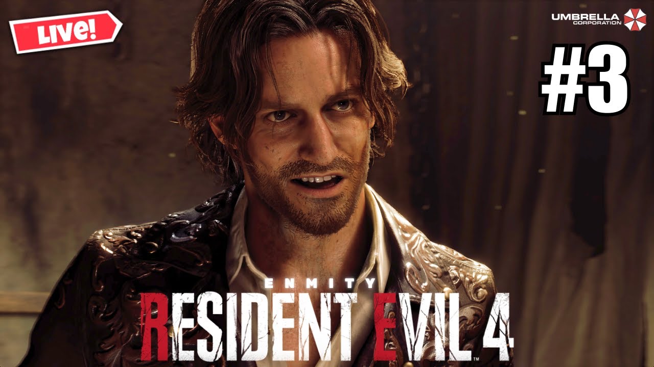 🔴LIVE NOW - Resident Evil 4 : BIOHAZARD REMAKE PLAYTHROUGH THIRD PART🔴 ...