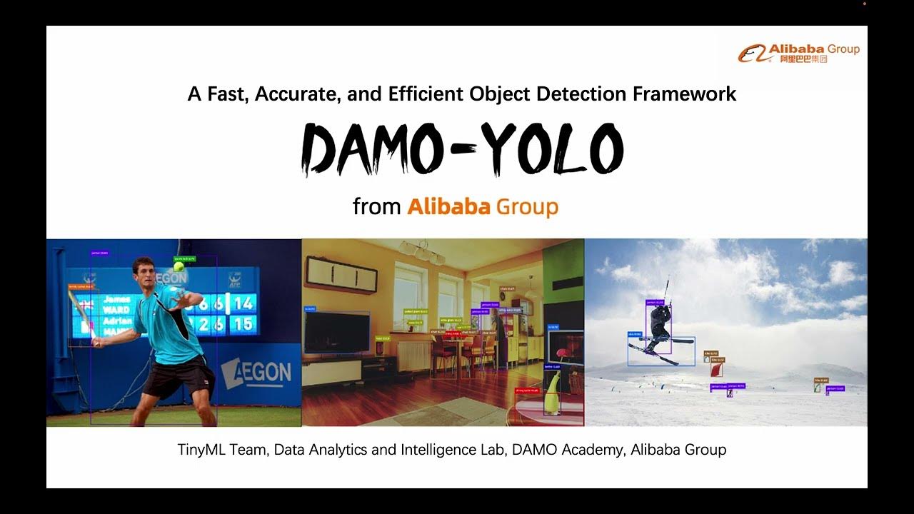 Introduction to DAMO-YOLO: A Fast, Accurate, and Efficient Object Detection Framework - YouTube
