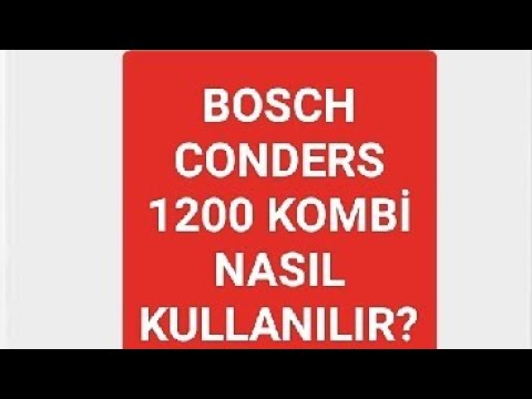 KAŞİF USTA  Bosch yoguşmalı 1200 kombi nasıl kullanilir# Bosch kombi su nasıl basılır?#bosch#buderus