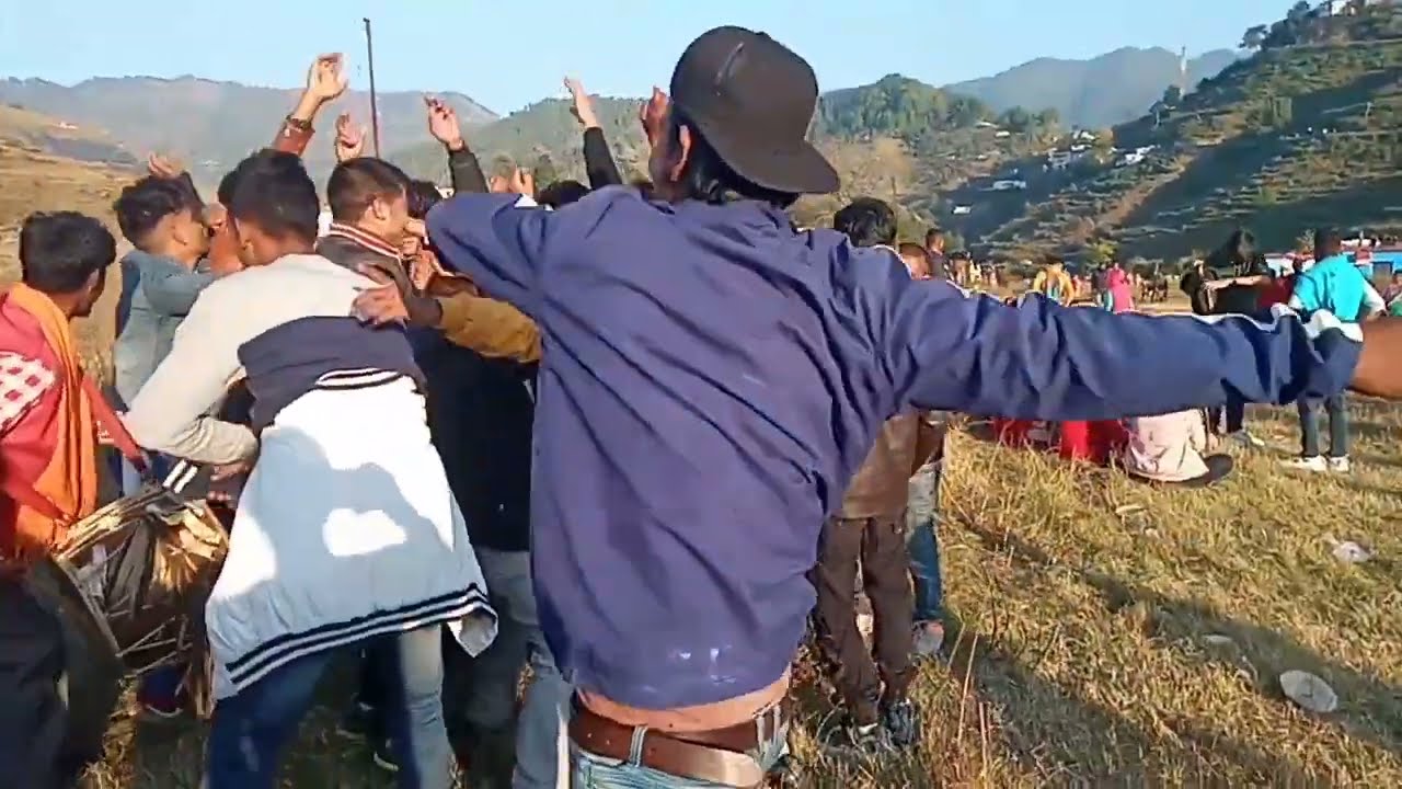 Dhol damau 😲| dance video |Uttarakhand culture | dhol damo mandan 😱 ...