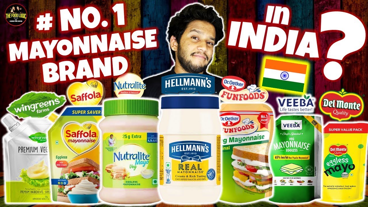 We Tried Every Popular Mayonnaise In India! [2024]😍 | Which is The Best Mayonnaise Brand in ...
