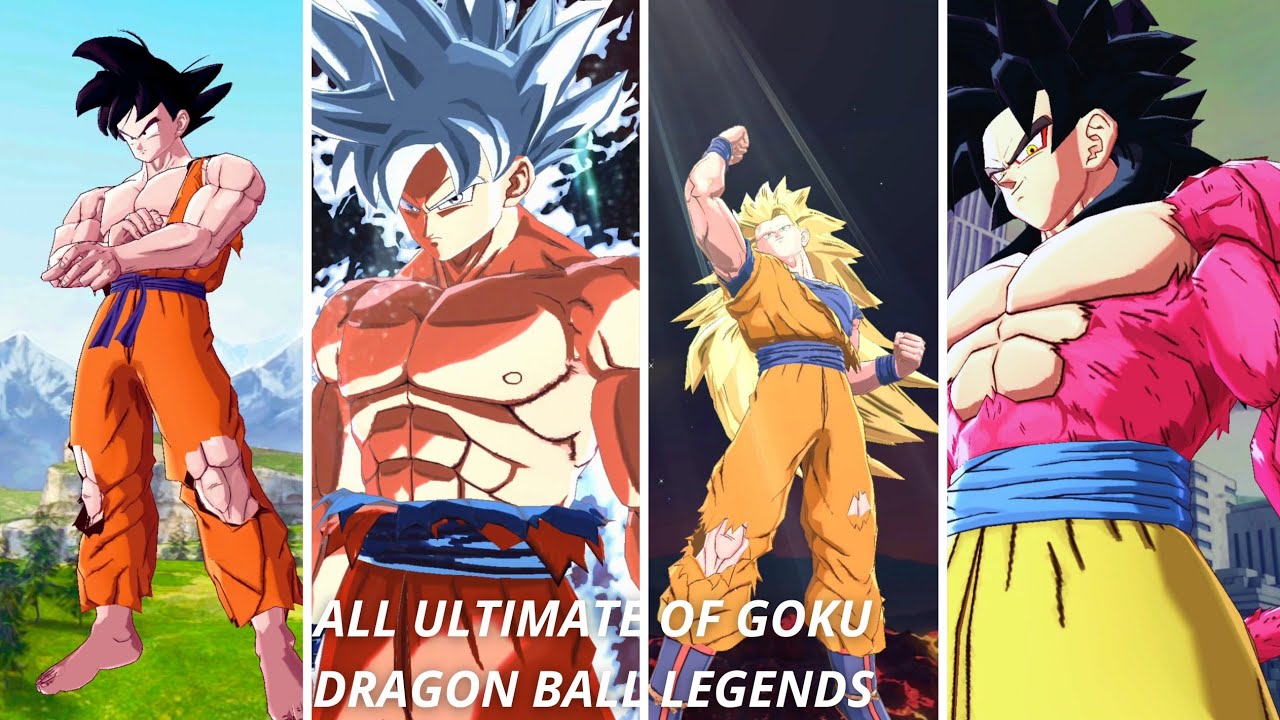 All Ultimate of Goku. With LF.[DBLEGENDS] - YouTube