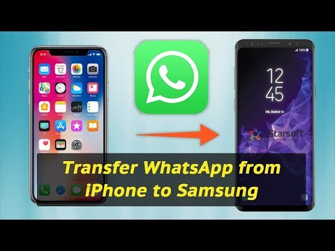 How to Transfer WhatsApp from iPhone to Samsung with dr.fone