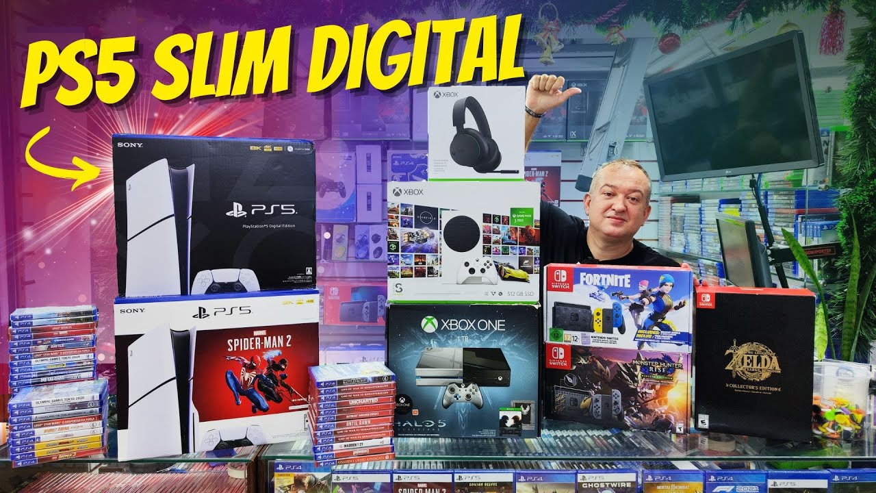 PS5 SLIM DIGITAL EM PROMOÇÃO E QUEDA DE PREÇO PS5 SLIM COM DISCO. - YouTube