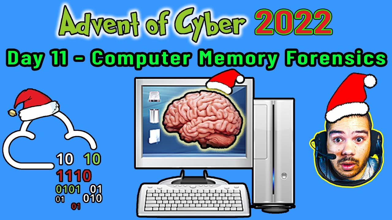 TryHackMe Advent Of Cyber 2022 - Day 11 - Computer Memory Forensics - YouTube