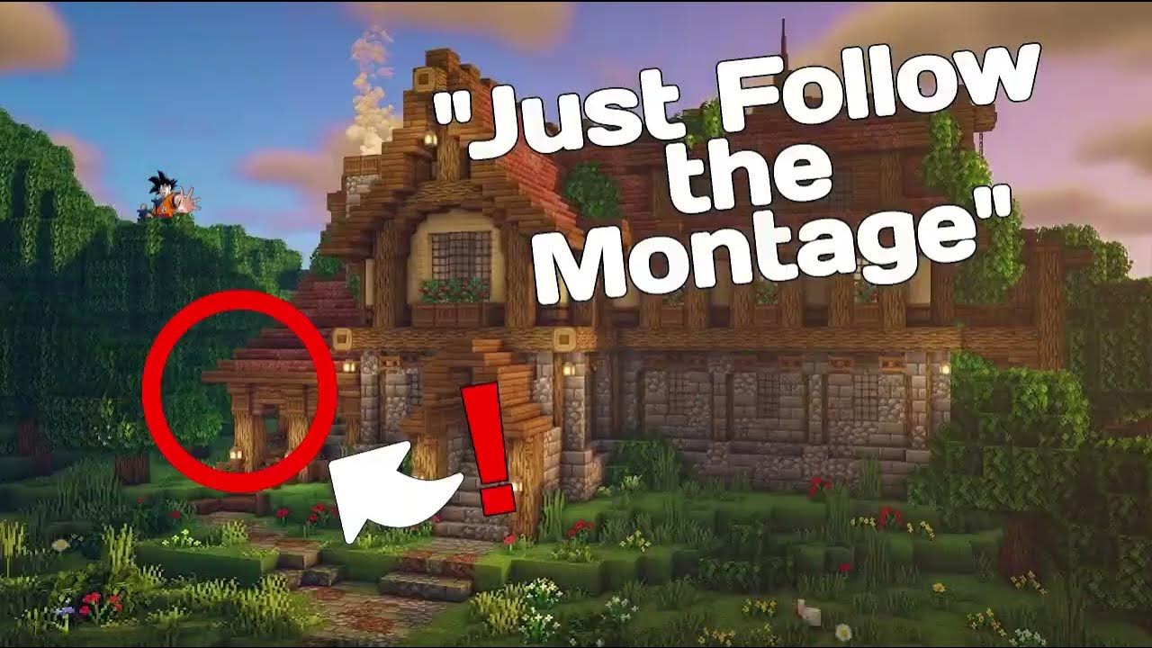 Minecraft Building Tutorials Be Like - YouTube