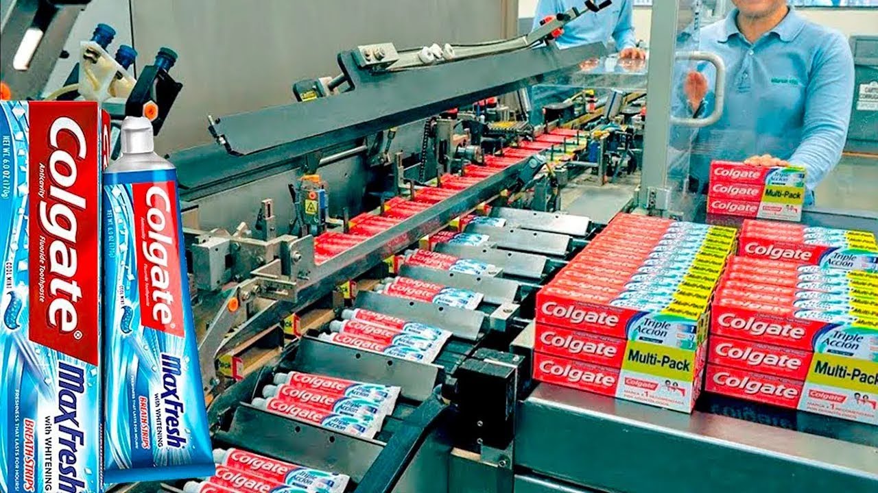 Comment la Pâte Dentaire COLGATE est Fabriquée ? 🦷 - Colgate Factory ...