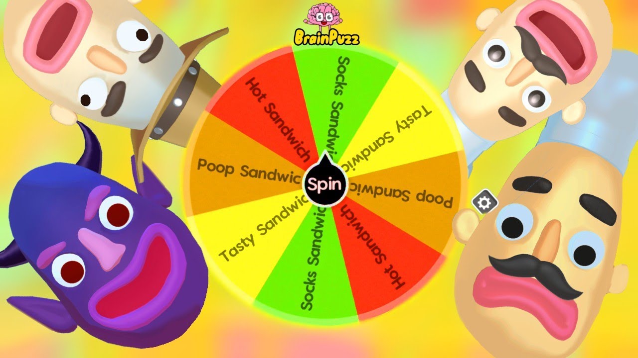 Sandwich Runner Spin Challenge FACES BATTLE | Sandwich Runner Gameplay ...