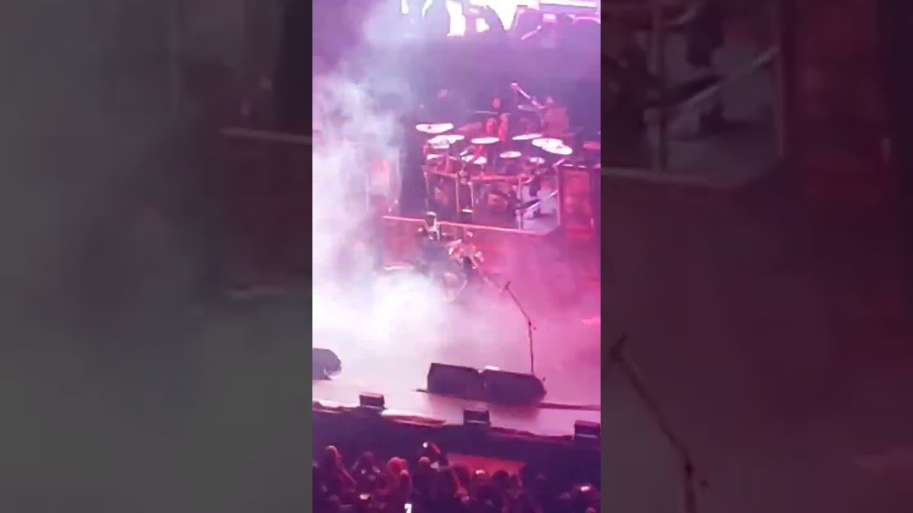 Rob Halford Motorcycle On Stage