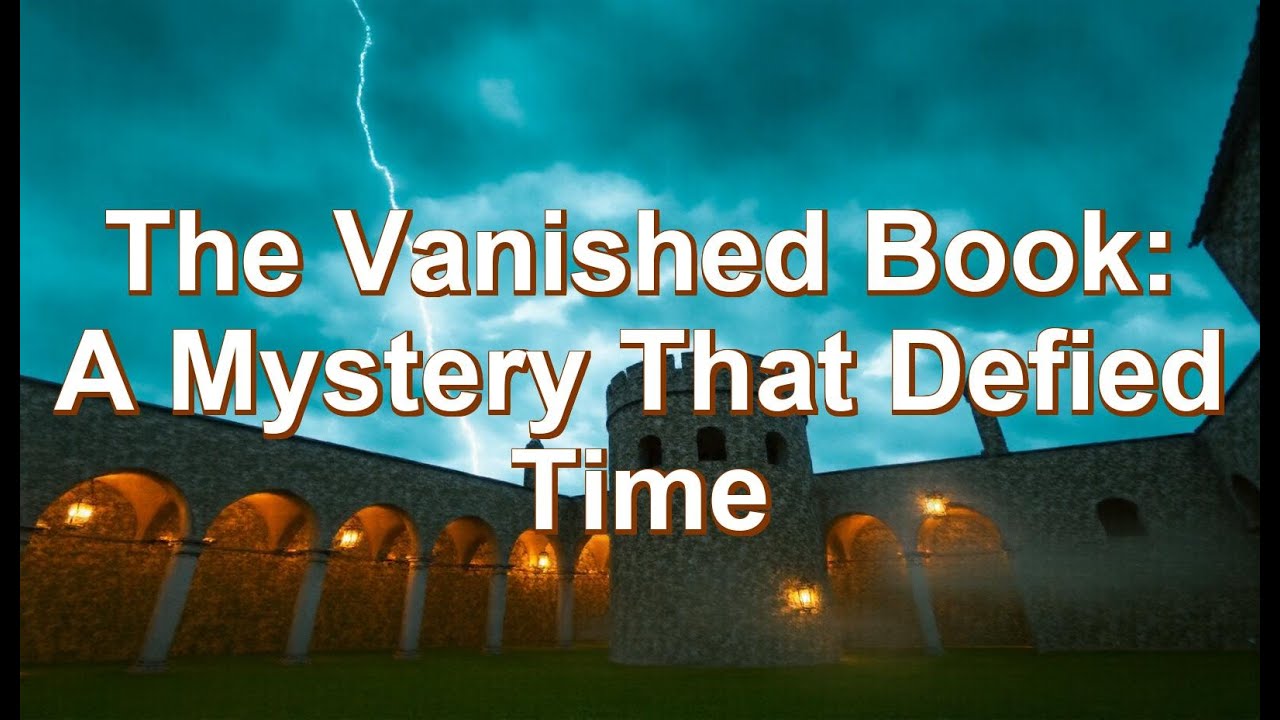 The Vanished Book: A Mystery That Defied Time - YouTube
