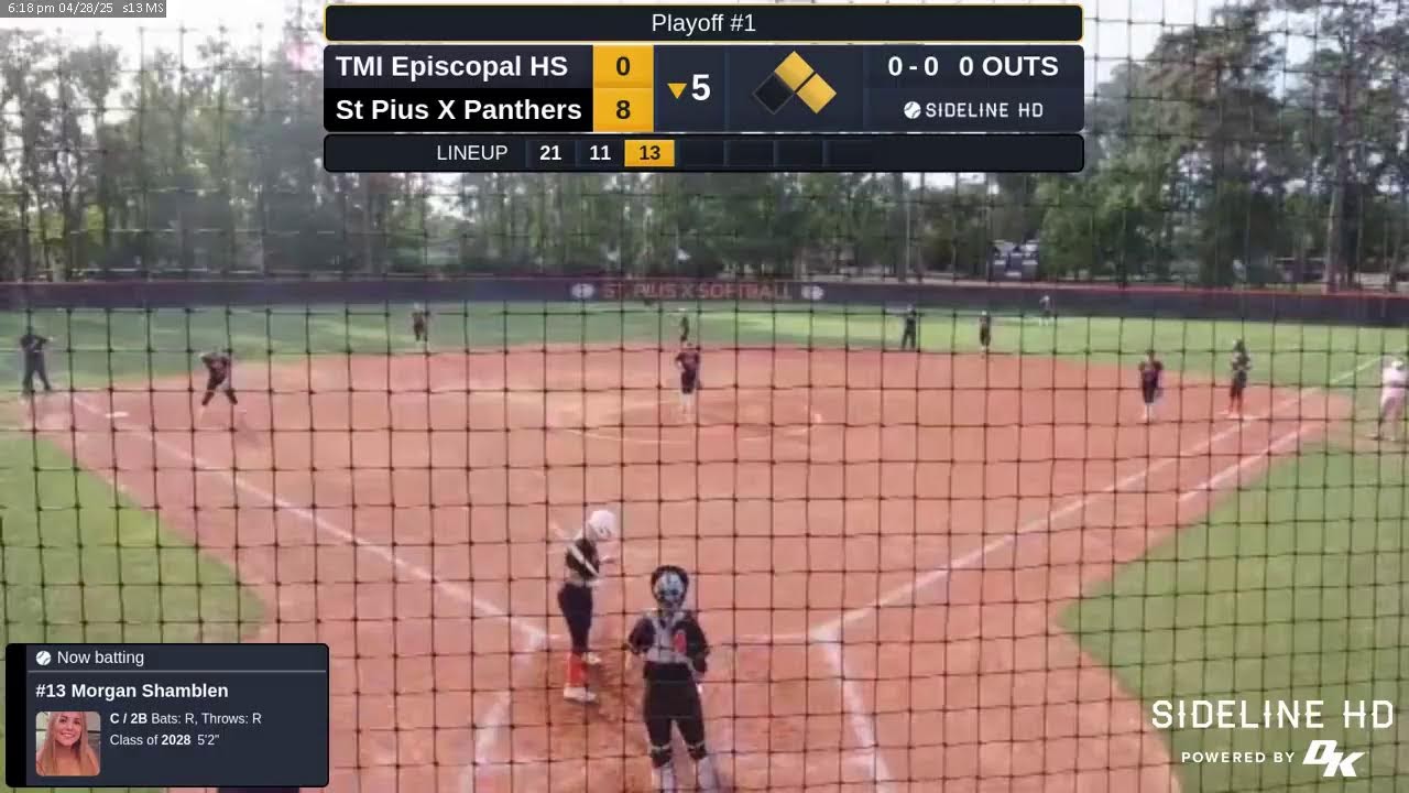 St Pius X Panthers vs. TMI Episcopal HS (2025.04.28) - YouTube