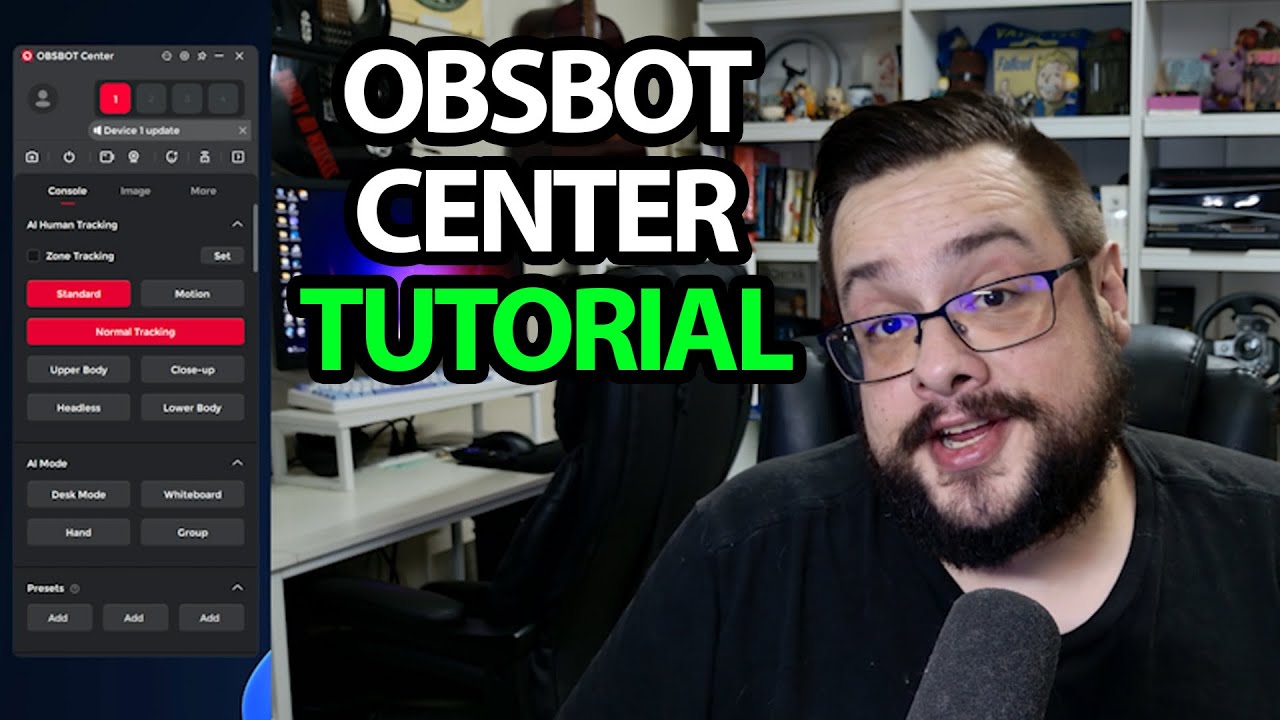 Master OBSBot Center: Control Your OBSBot Tiny 2 4K Webcam Like a Pro ...