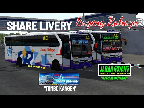 SHARE LIVERY PACK SUGENG RAHAYU BINTANG MOD LEGACY OLD FAUZAN NR - YouTube