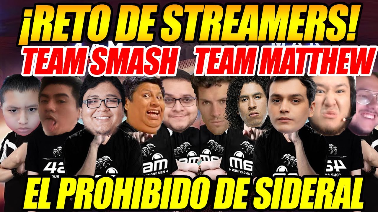 😲NOCHE PICANTE!!😲 TEAM SMASH SE ENFRENTA AL TEAM MATTHEW EN RETO ...