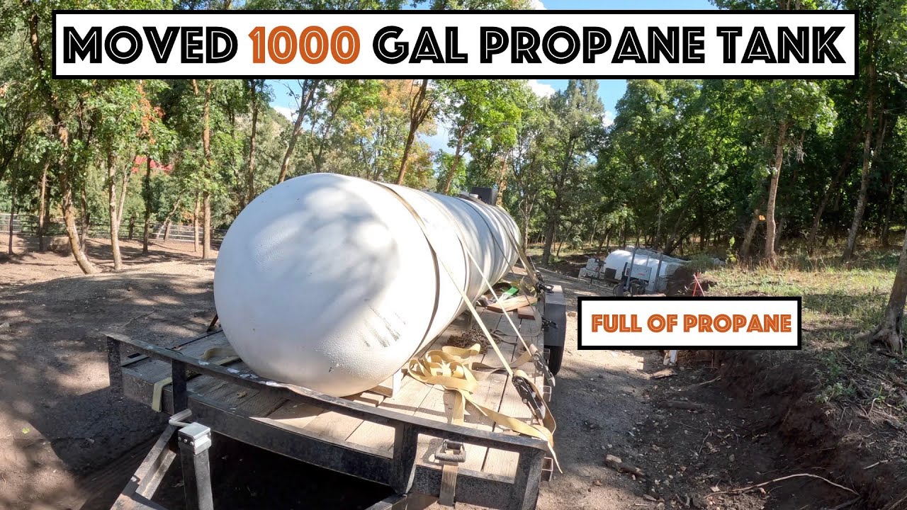 #699 - Relocated 1000 Gal Propane Tank, (With Propane In it!) Lodgepole ...