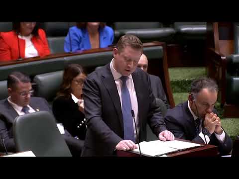 Victorian State Budget Reply | Shadow Treasurer Brad Rowswell MP - YouTube