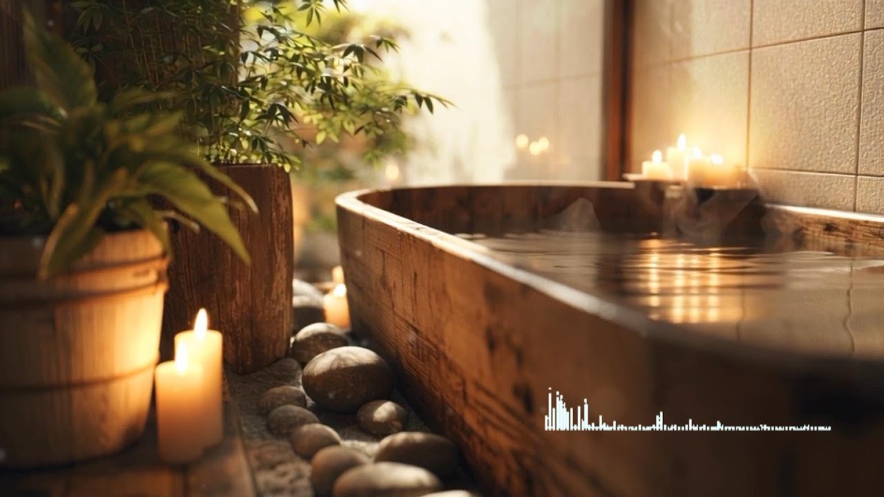 Calm Lofi Bathroom Music with Guitar & Piano for Bath and Relax 🛁🎧1 ...