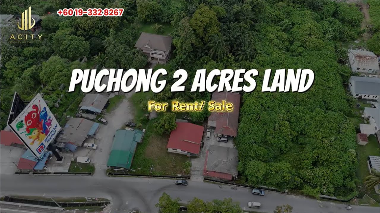 🌟 Prime Land for Rent or Sale in Puchong 🌟 - YouTube
