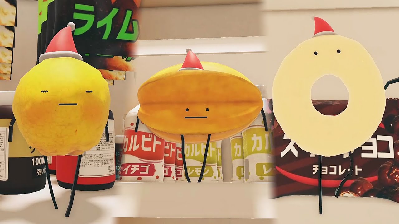 Hide and seek with Citron, Star Fruit, White Chocolate Doughnut in ...