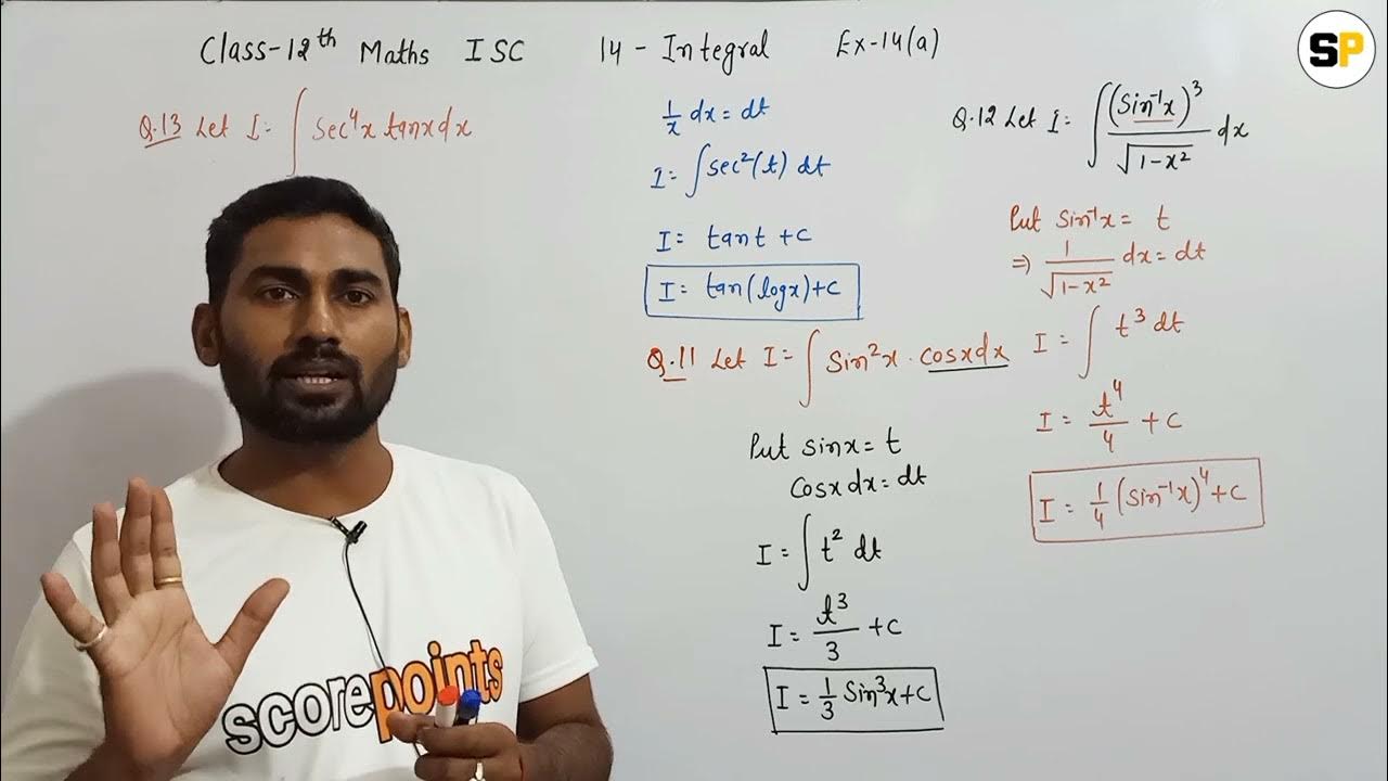 Class 12 Maths | Integrals | Indefinite Integrals-2 | Chapter 14 | Ex-14(a) Q9 to Q16 - YouTube
