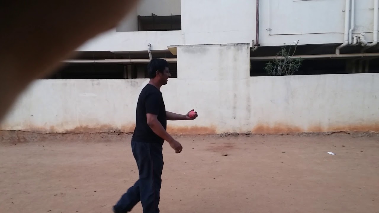 Playing cricket at home fun - YouTube